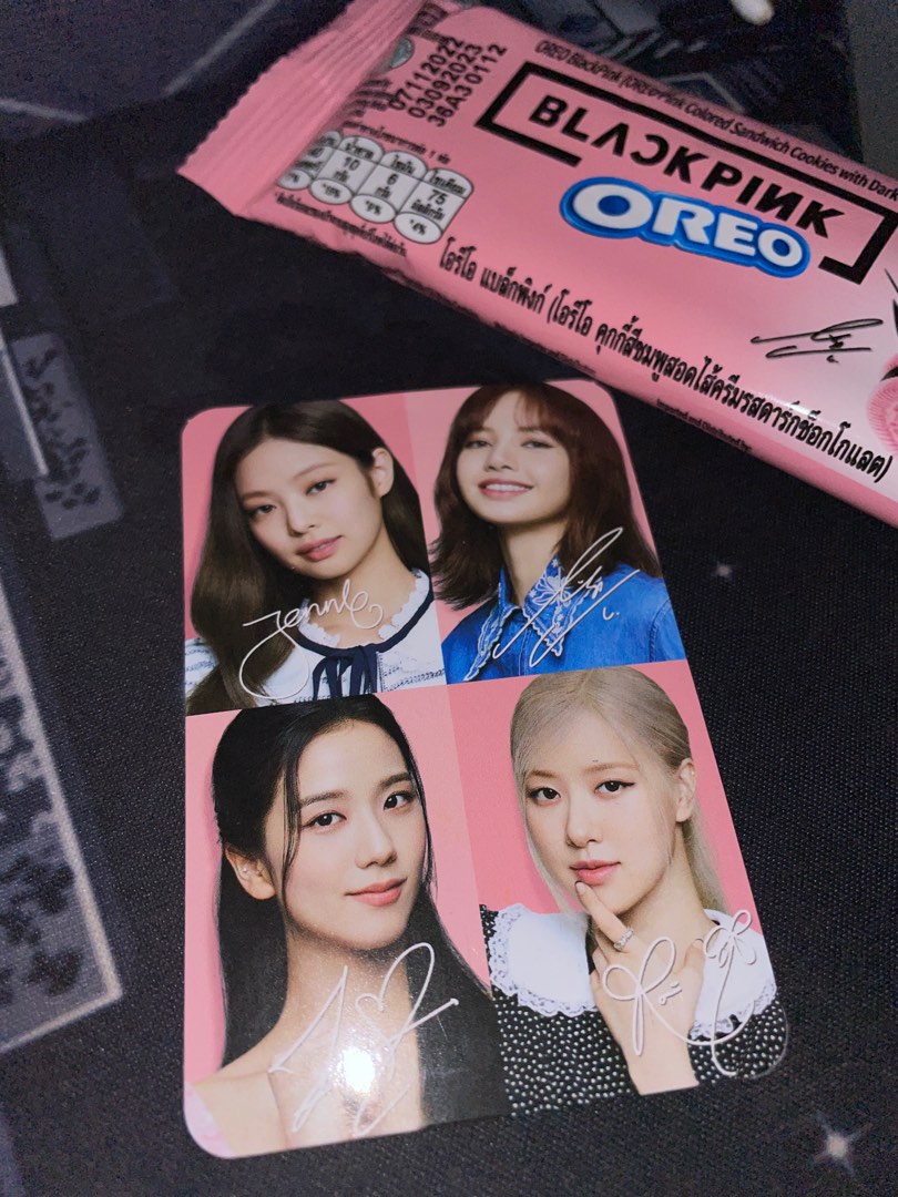 Oreo Blackpink, Hobbies & Toys, Memorabilia & Collectibles, K-Wave on ...