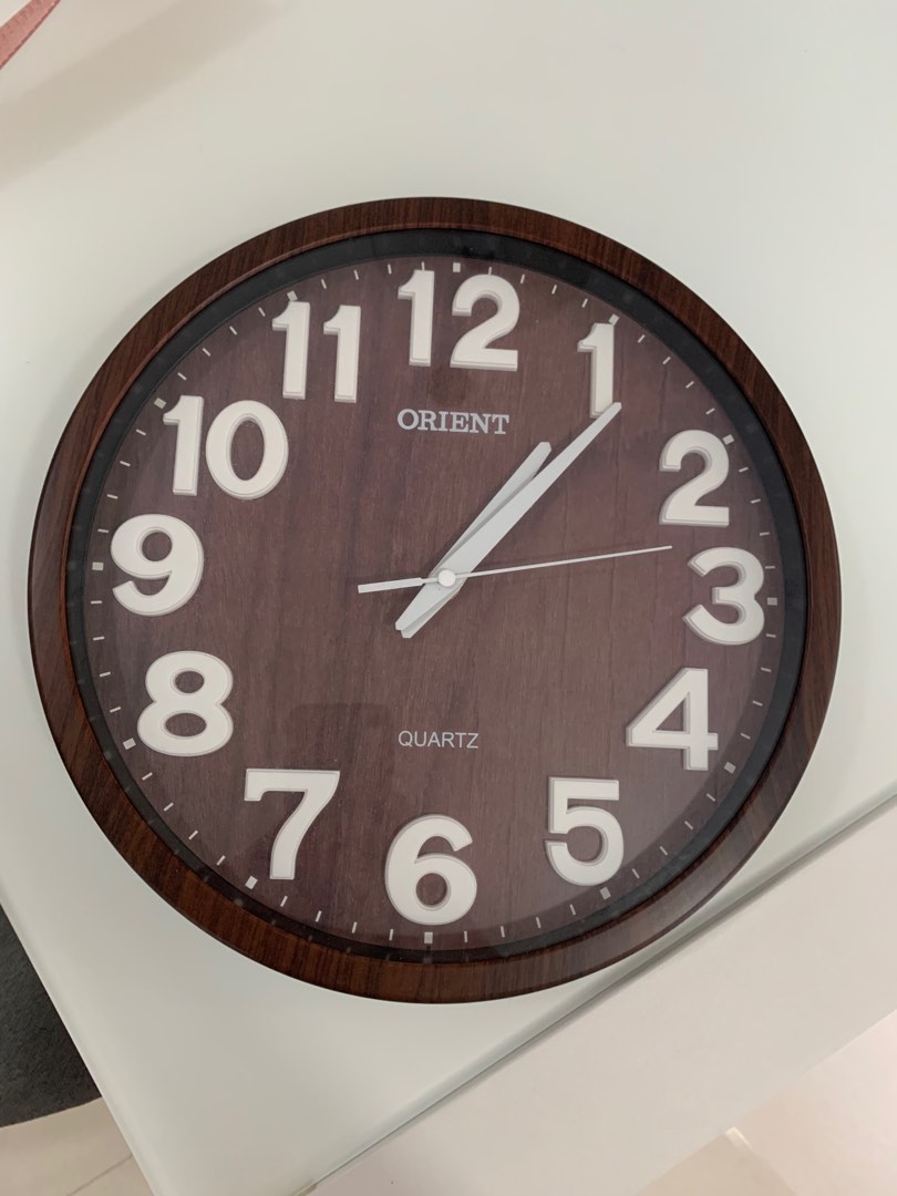 Orient clock, Furniture & Home Living, Home Decor, Clocks on Carousell