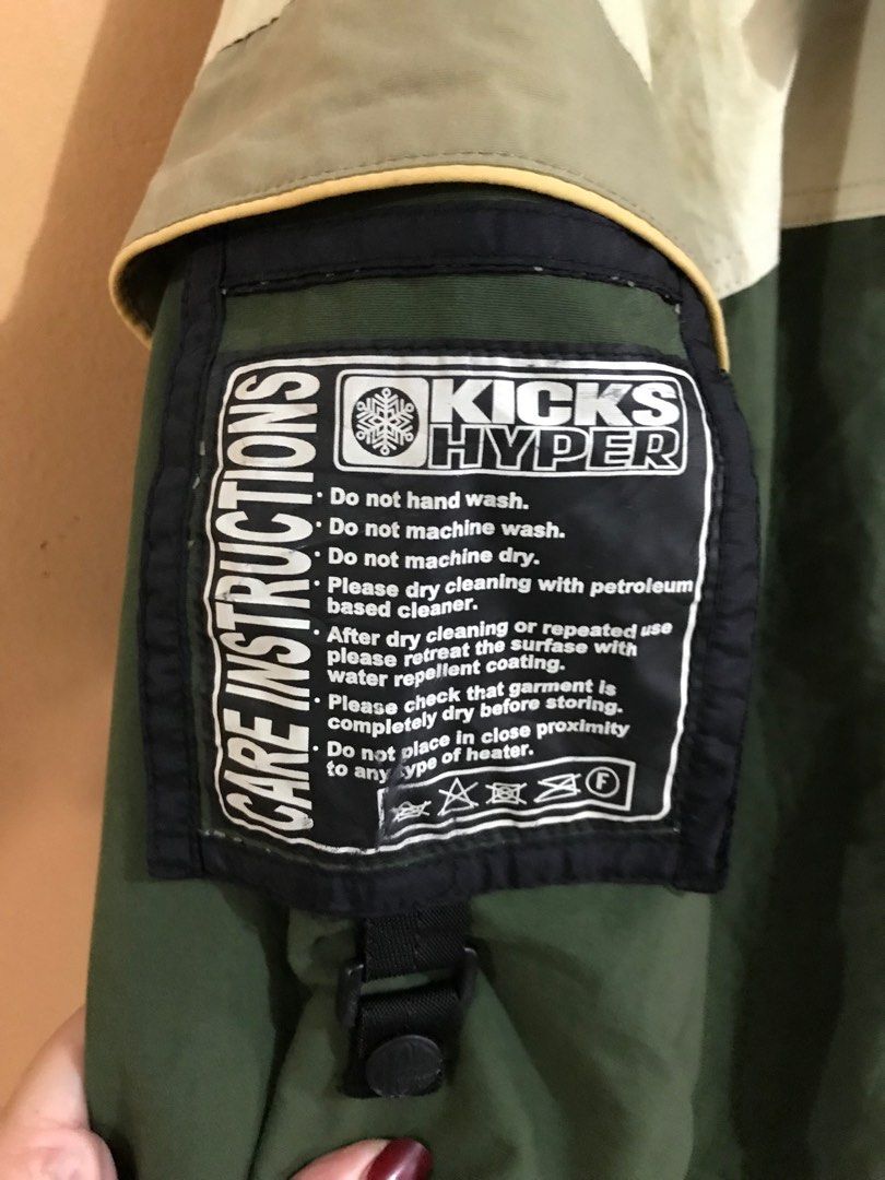 Original KICKS HYPER Men Army Green Outdoor Winter Jacket, Men's ...
