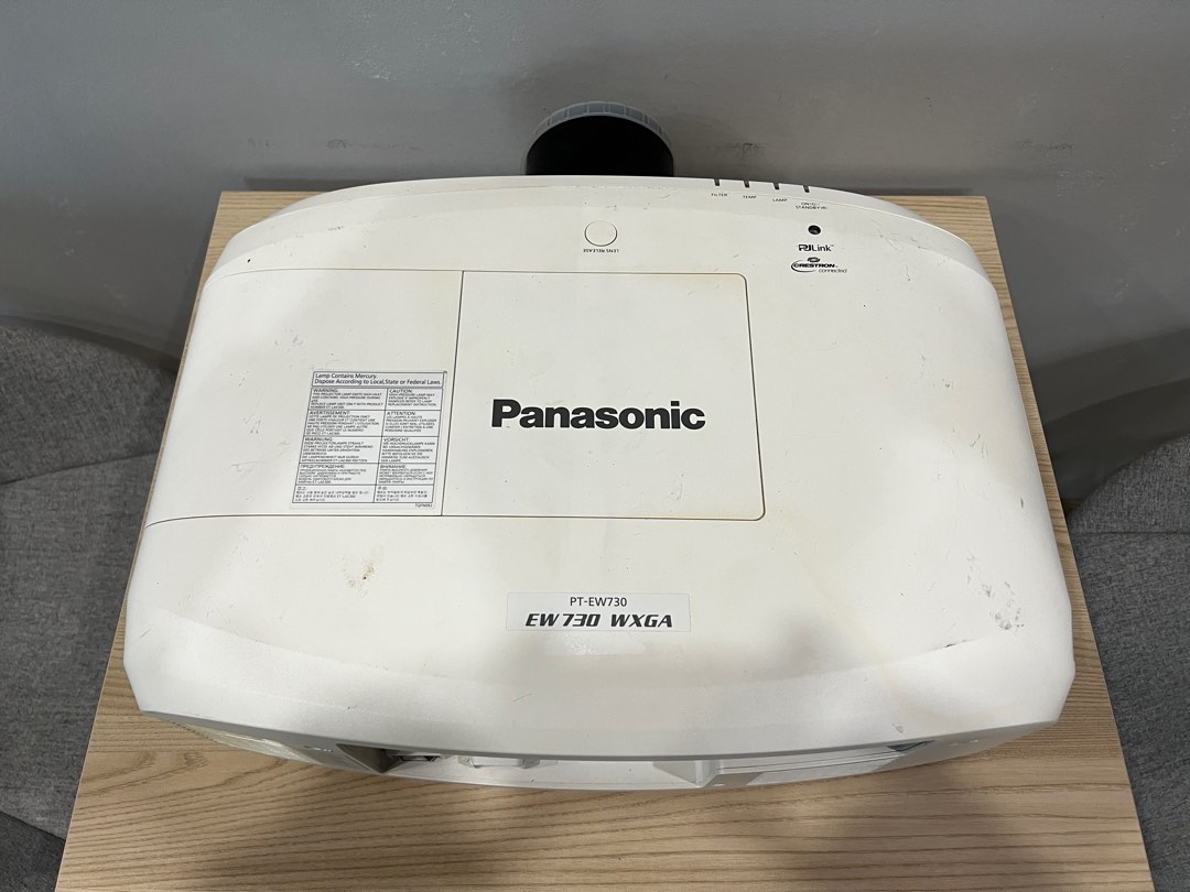 Panasonic PT-EW730, TV & Home Appliances, TV & Entertainment ...