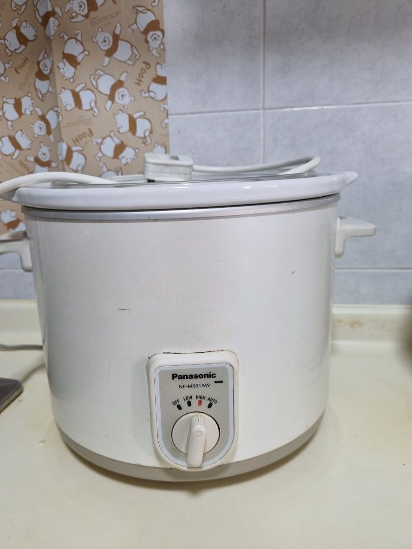 Panasonic slow cooker 5L, Furniture & Home Living, Kitchenware ...