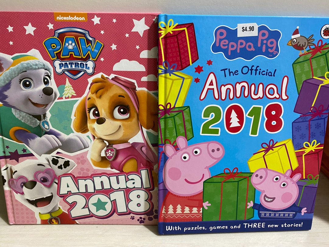 Paw Patrol & Peppa Pig Annuals, Hobbies & Toys, Books & Magazines ...