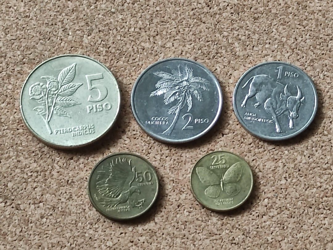 Philippine Coins | Improved Flora and Fauna Series Set, Hobbies & Toys ...
