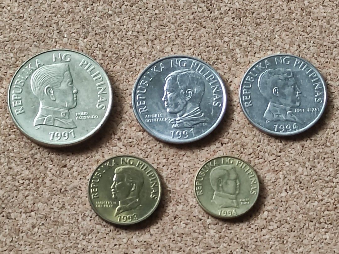 Philippine Coins | Improved Flora and Fauna Series Set, Hobbies & Toys ...