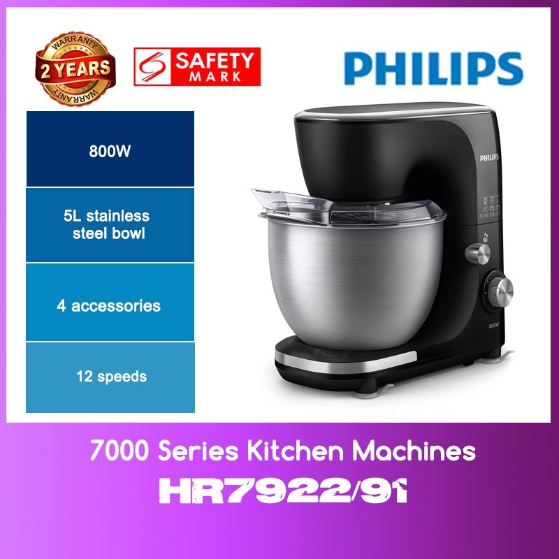 PHILIPS HR7922/91 7000 Series Kitchen Machines WITH 2 YEARS WARRANTY ...