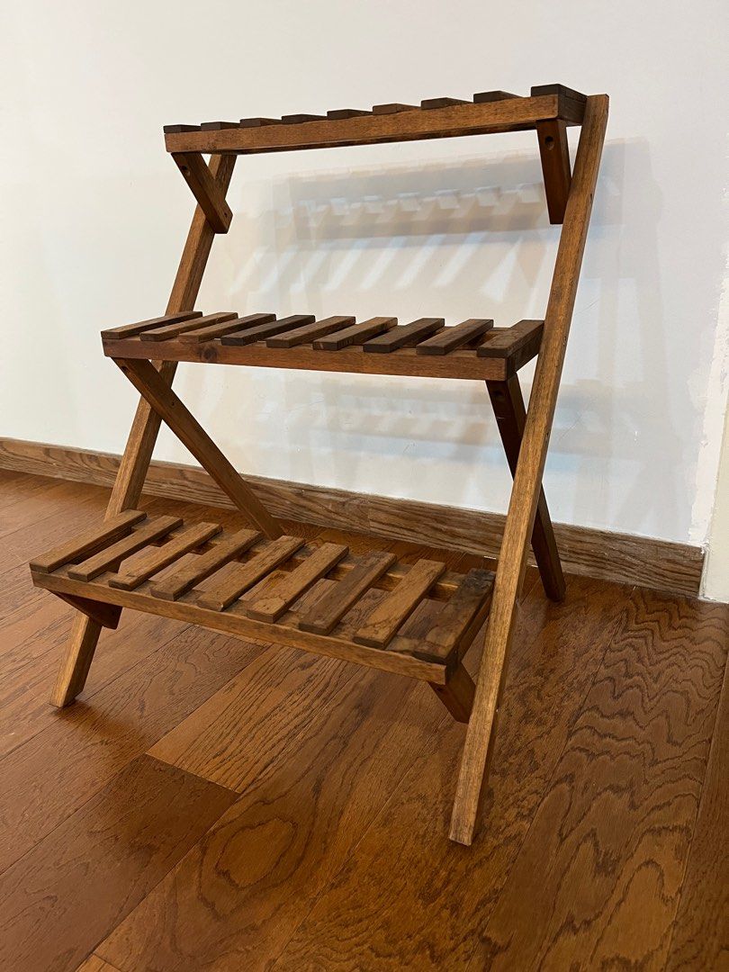 Plants 3 tiers rack from Ikea, Furniture & Home Living, Outdoor ...