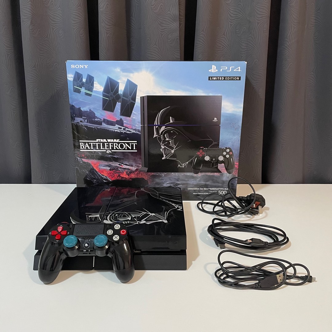 Playstation 4 500GB Star Wars limited edition, Video Gaming, Video Game ...
