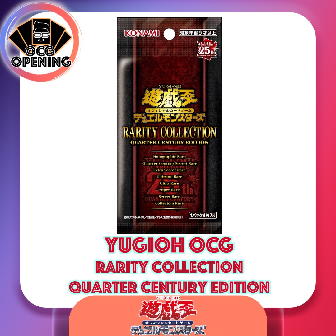 PO Yugioh OCG Rarity Collection Quarter Century Edition, Hobbies & Toys ...