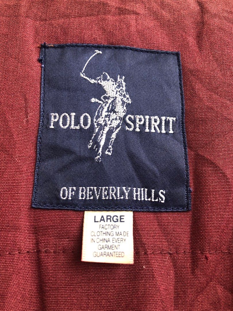 Polo Spirit of Beverly Hills, Men's Fashion, Coats, Jackets and ...