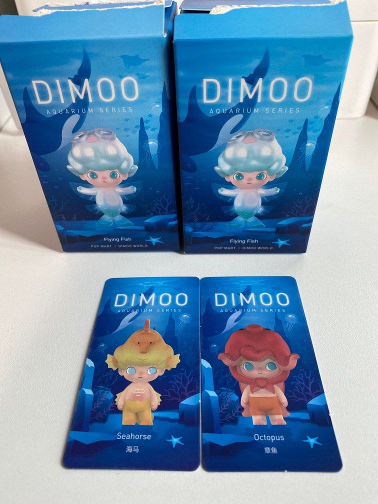 POPMART DIMOO Aquarium Series, Hobbies & Toys, Toys & Games on Carousell