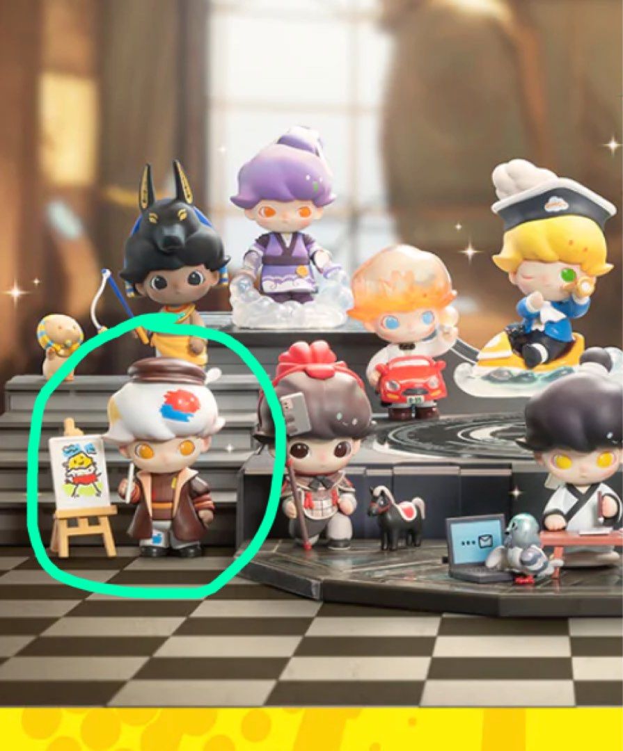 POPMART Dimoo Time Traveler Series - Contemporary Artist, Hobbies ...