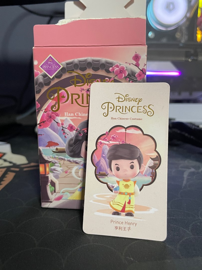 Popmart Disney Princess Han Chinese Costume (Prince Henry), Hobbies ...