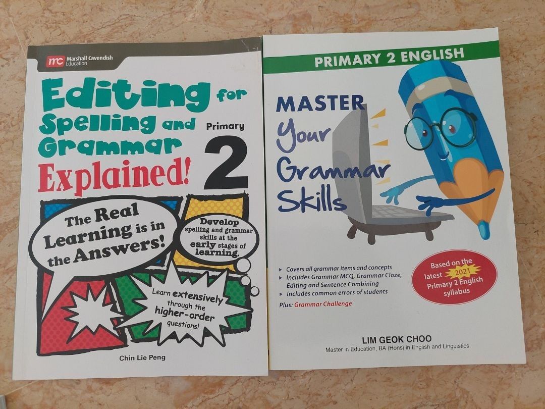 Primary 2 English Assessment Grammar, Hobbies & Toys, Books & Magazines ...