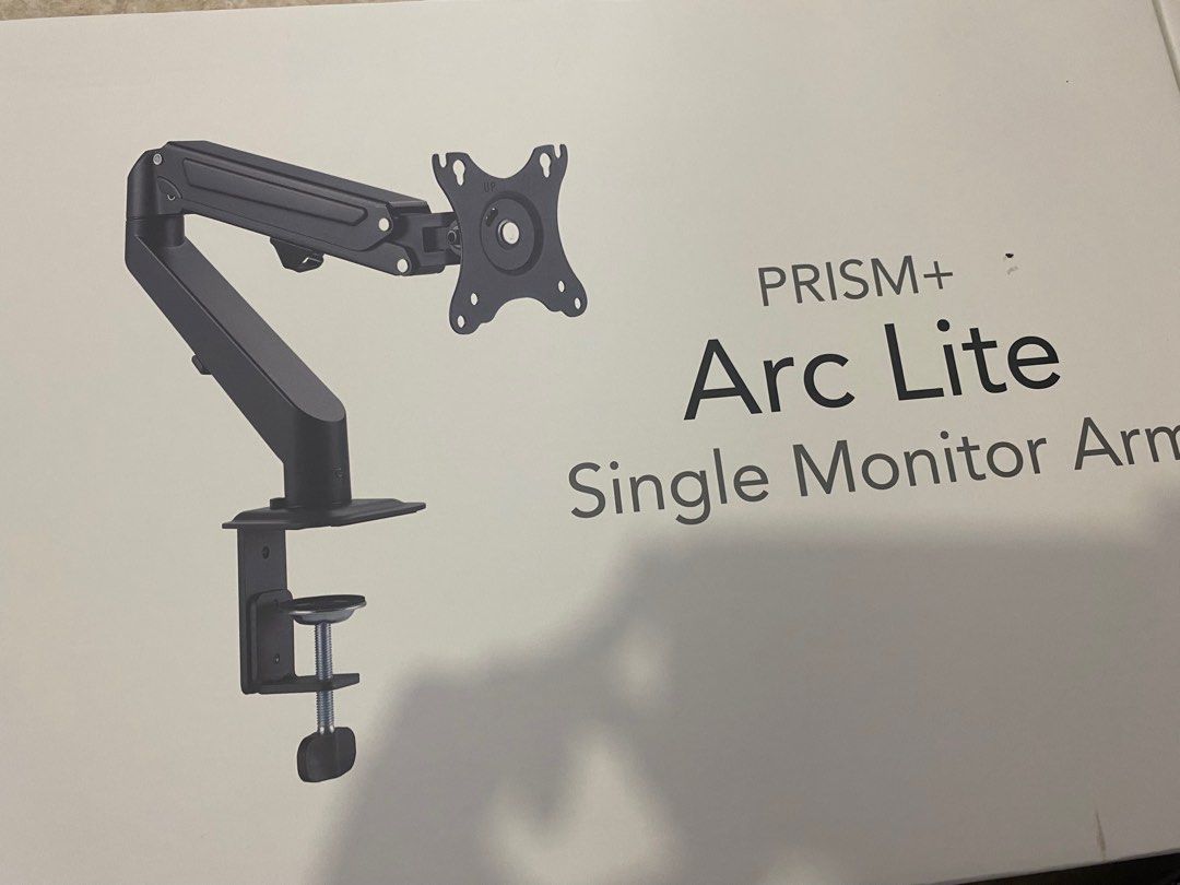 Prism + Arc Lite Single Monitor Arm, Computers & Tech, Parts ...