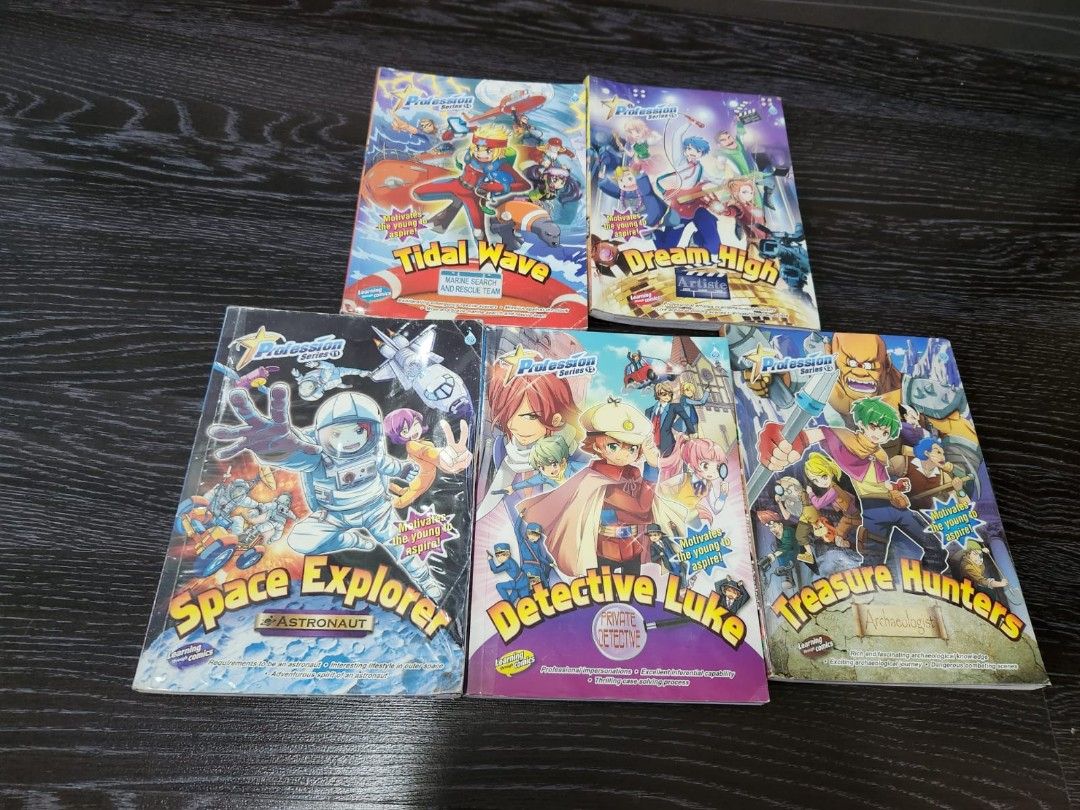 Profession Series Comics (The Young Scientist), Hobbies & Toys, Books ...