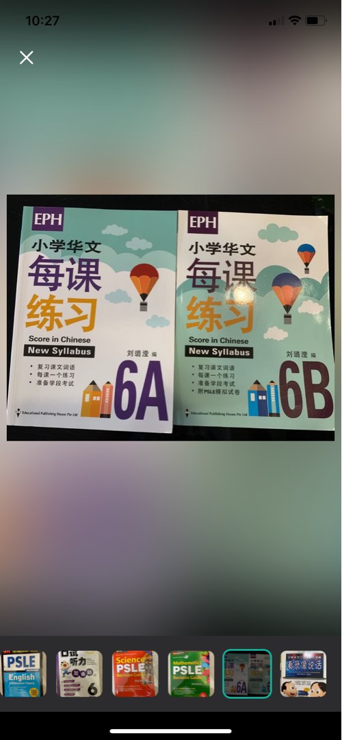 PSLE Chinese listening, P6 Science, P6 Math and Chinese, Hobbies & Toys ...