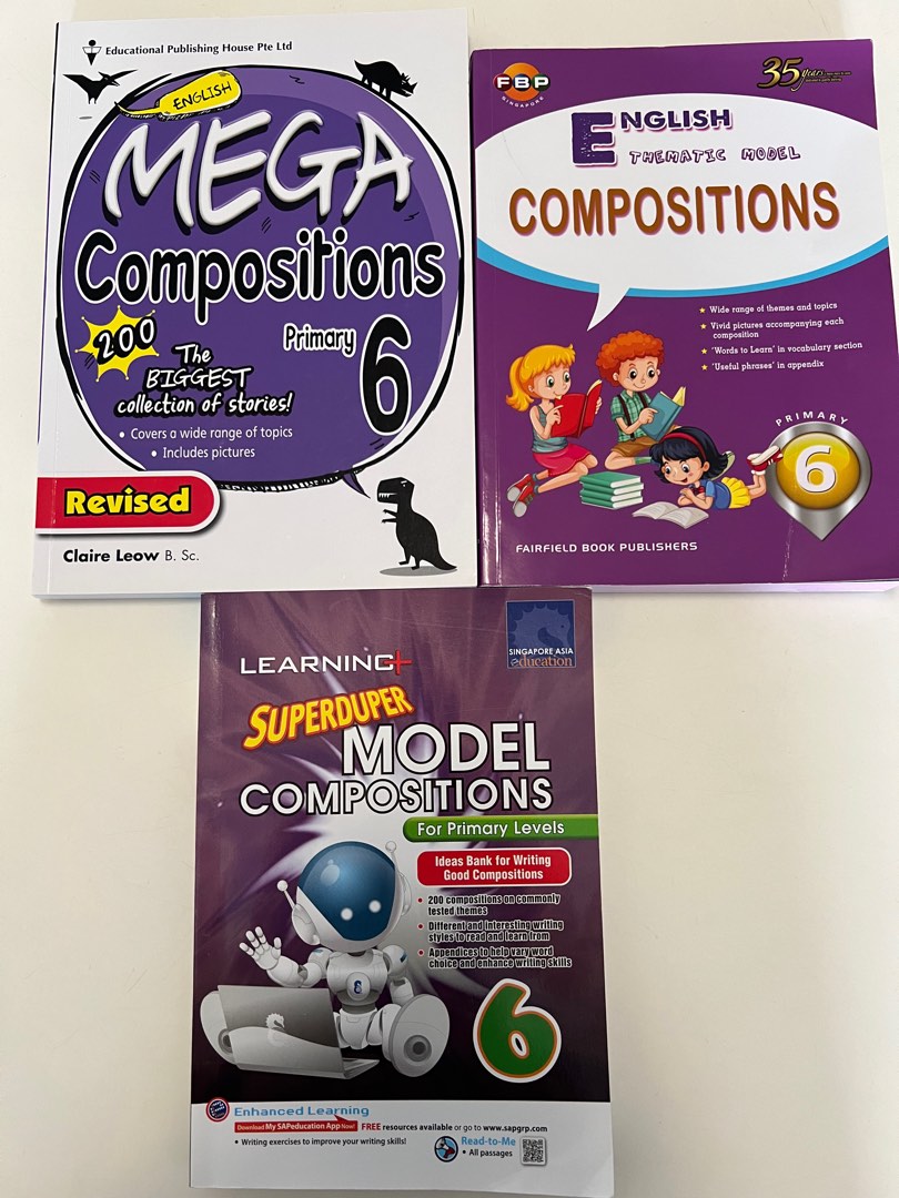 PSLE Composition bundle, Hobbies & Toys, Books & Magazines, Assessment ...