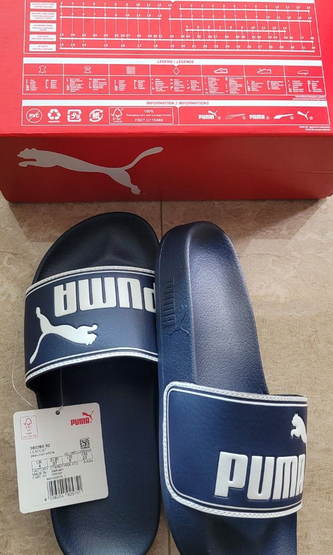 Puma Unisex Slides, Women's Fashion, Footwear, Flipflops and Slides on ...