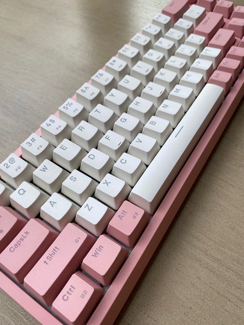RAKK PIRAH Mechanical Keyboard with Gateron Yellow Milky Switches ...