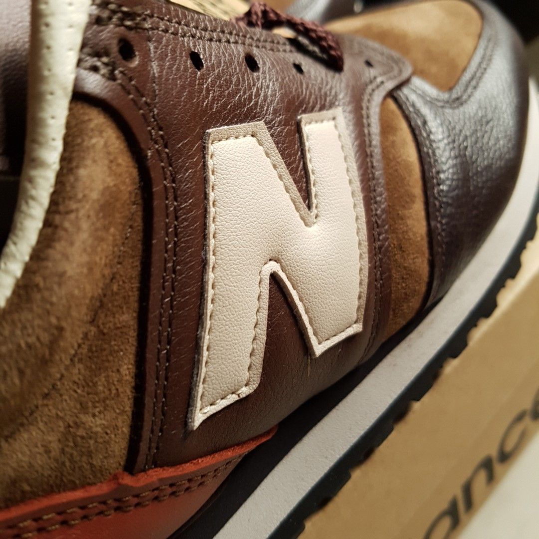 Rare New Balance Made in England NB 730 leather sneakers, Men's Fashion ...