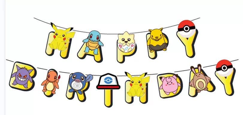 [Ready Stock] New Arrival ~ (Set of 9) New Series Pokemon Pikachu Theme ...