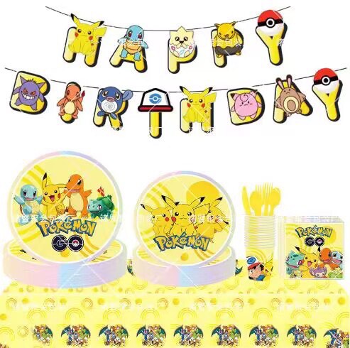 [Ready Stock] New Arrival ~ (Set of 9) New Series Pokemon Pikachu Theme ...
