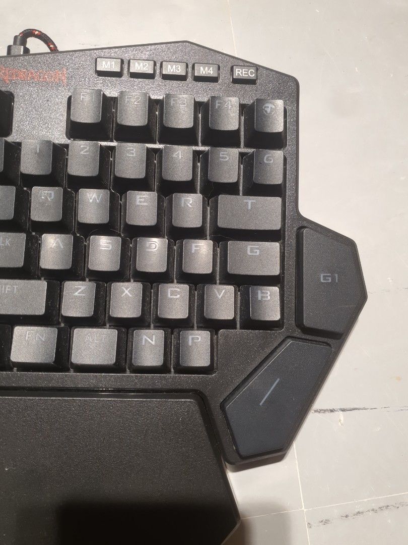 Reddragon Diti One Handed Gaming Keyboard, Computers & Tech, Parts ...