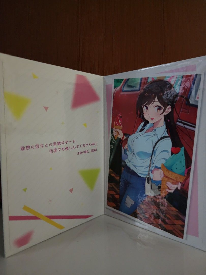 Rent A Girlfriend Kuji Art Book, Hobbies & Toys, Toys & Games on Carousell