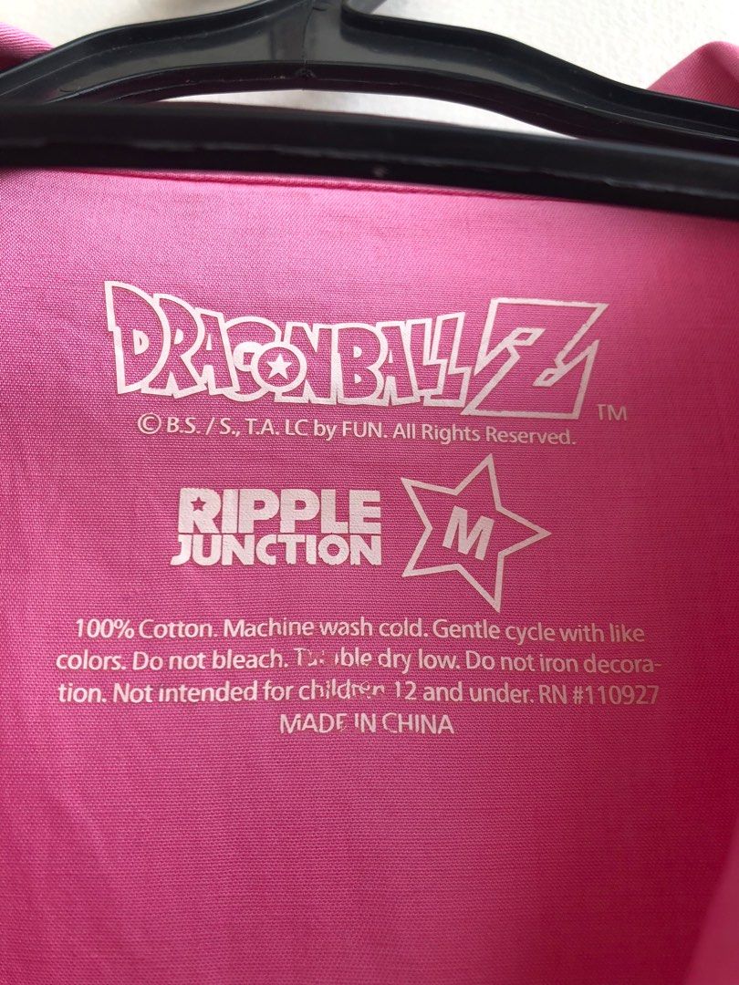 Ripple Junction x DragonballZ Shirt, Men's Fashion, Tops & Sets ...