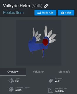 Roblox Demand Limited - Valk, Video Gaming, Gaming Accessories, In-Game ...