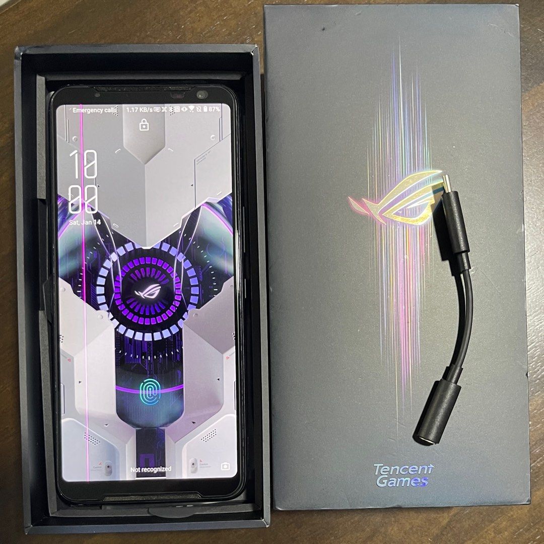 ROG Phone 3 with Kunai Gamepad 3 - Tencent Games Edition, Mobile Phones ...