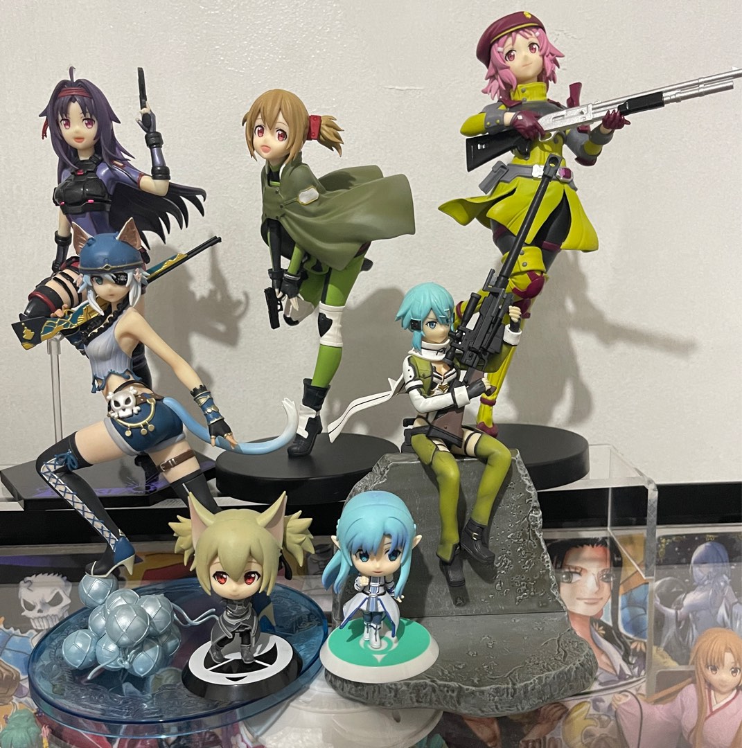 SAO sword art online anime figures, Hobbies & Toys, Toys & Games on ...