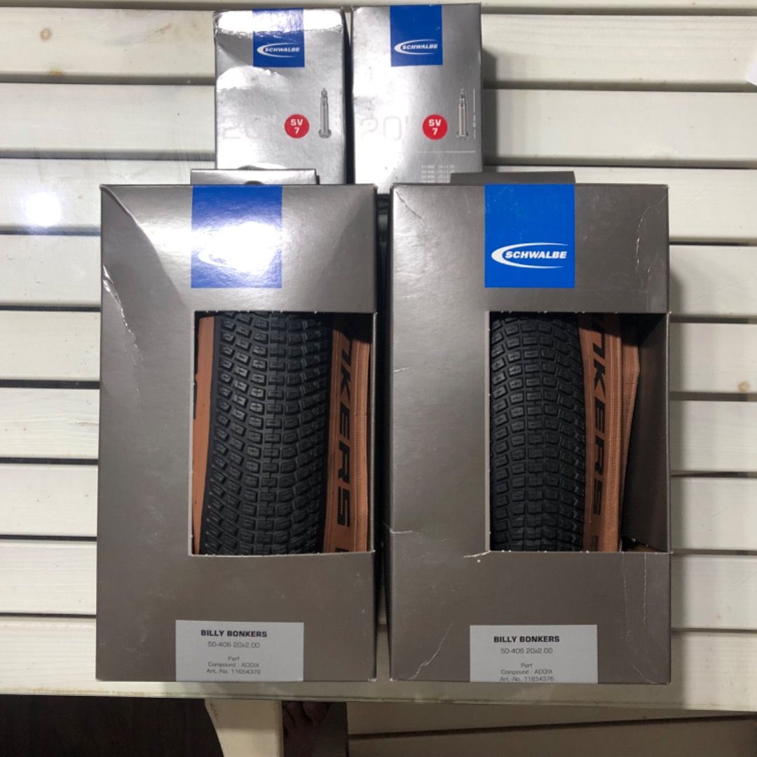 Schwalbe Billy Bonkers 20 inch, Sports Equipment, Bicycles & Parts, Parts & Accessories on Carousell