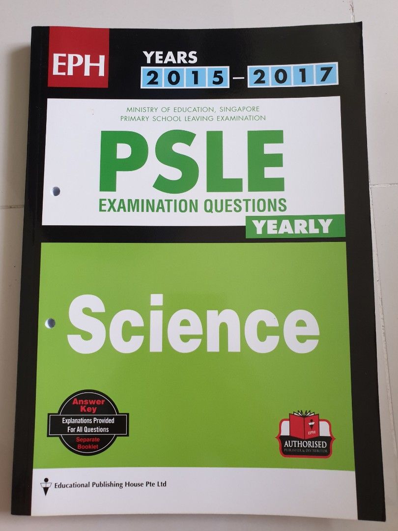 Science PSLE examination 2015-2017, Hobbies & Toys, Books & Magazines ...