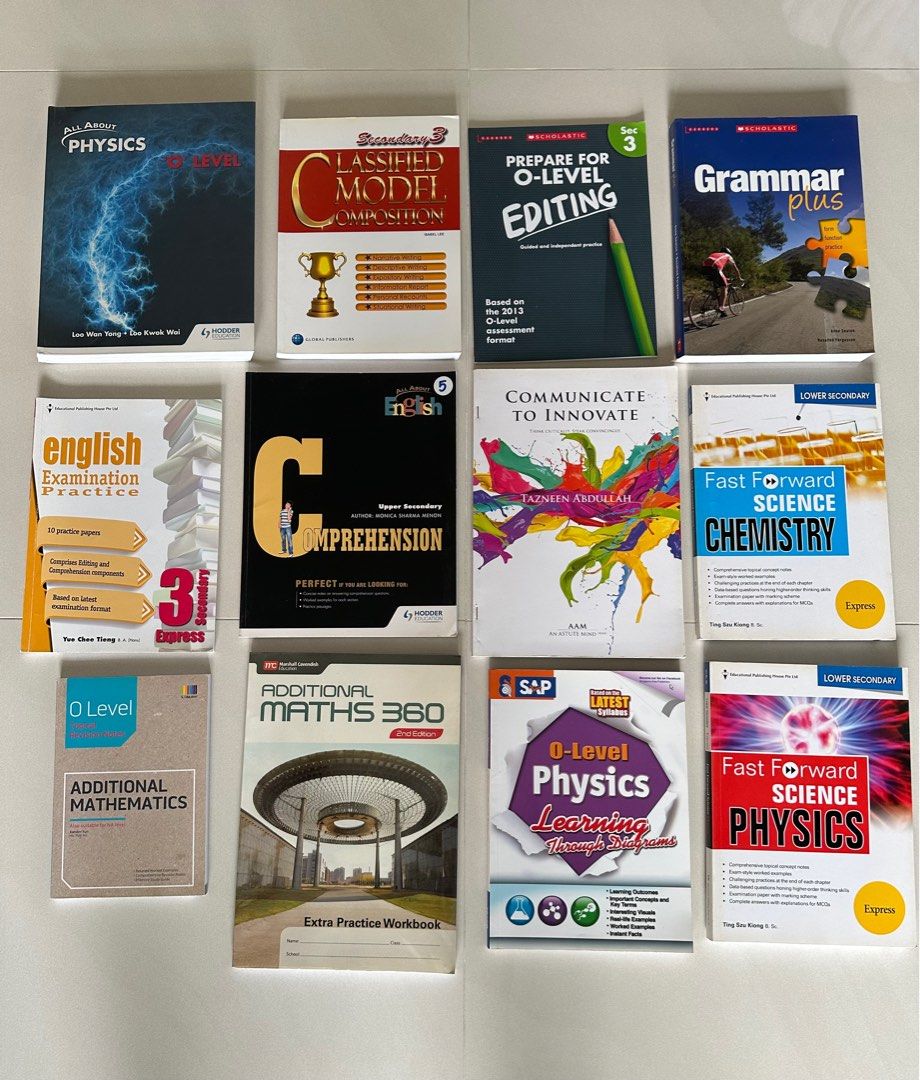 secondary textbook workbook, Hobbies & Toys, Books & Magazines ...