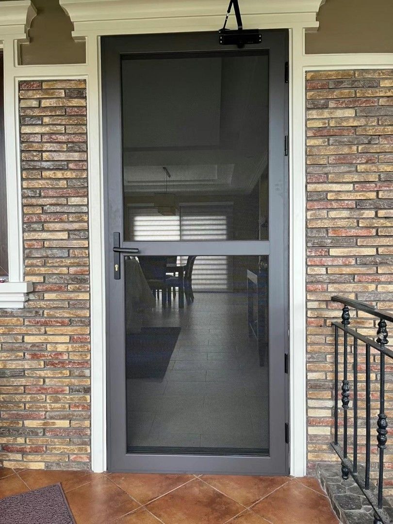 Security screen door, Furniture & Home Living, Security & Locks, Locks ...