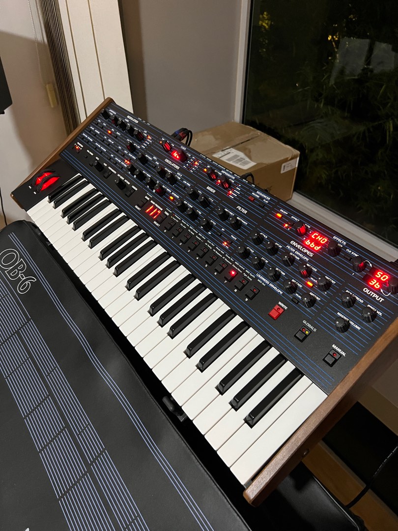 Sequential OB6 Synthesizer Keyboard, Hobbies & Toys, Music & Media ...