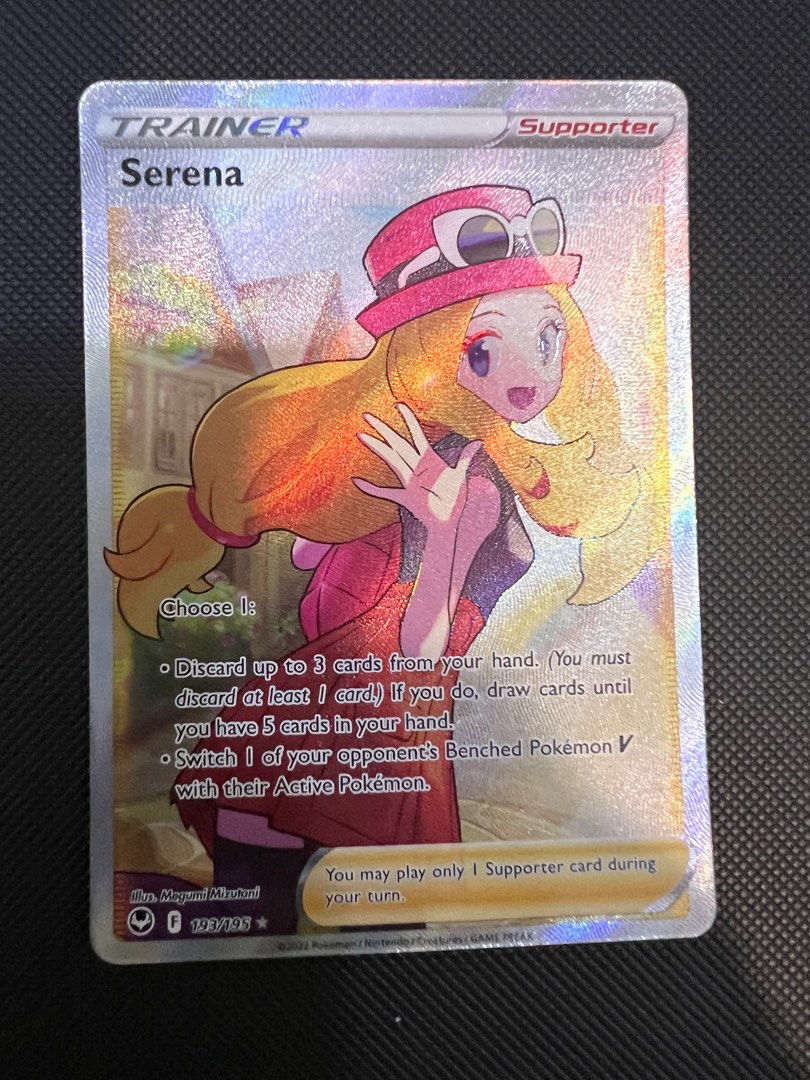 Serena Full Art, Hobbies & Toys, Toys & Games on Carousell