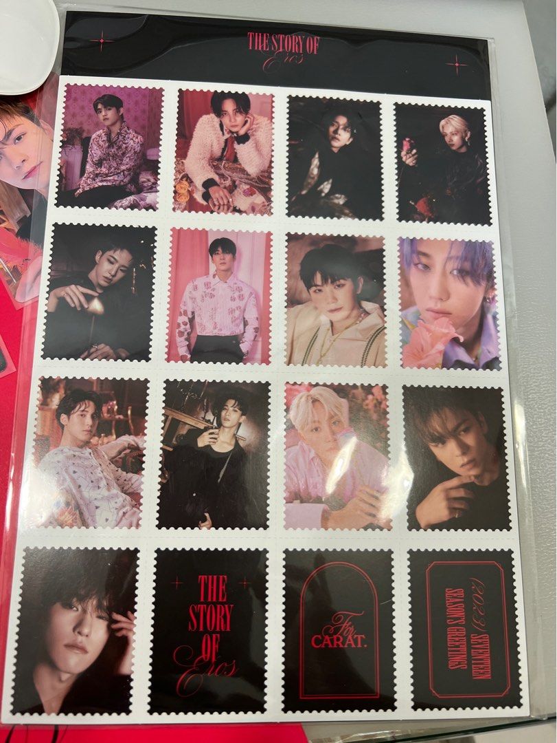 SEVENTEEN SVT 2023 Seasons greeting (photobook, Dino pc, Vernon pc ...