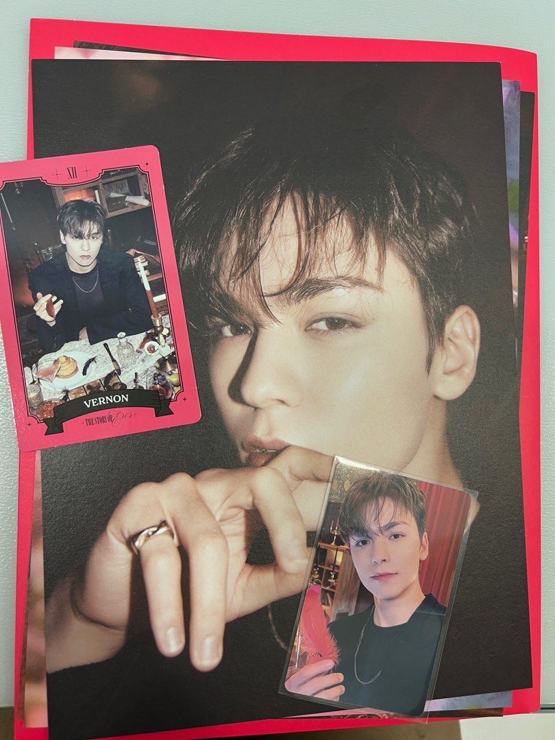 SEVENTEEN SVT 2023 Seasons greeting (photobook, Dino pc, Vernon pc ...