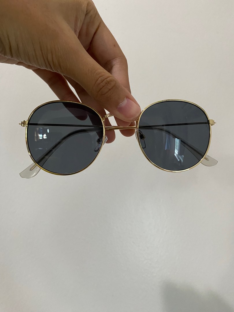 Shaded sun glasses metal, Women's Fashion, Watches & Accessories ...