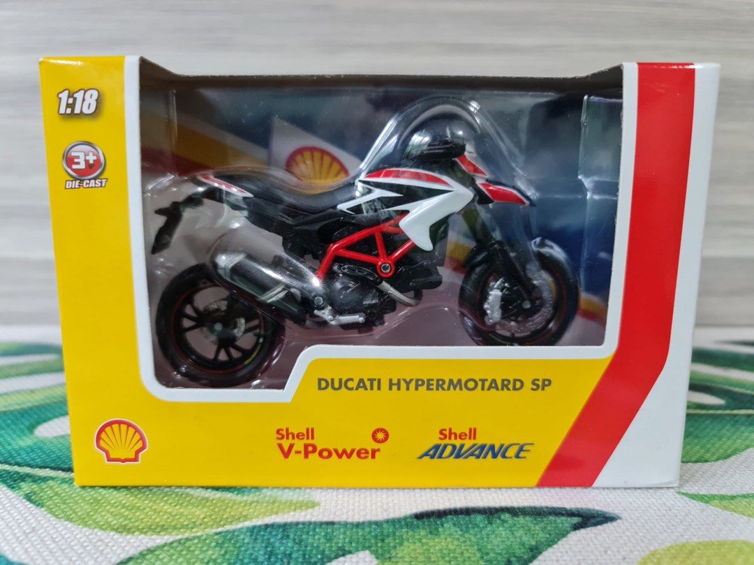 Shell Ducati Motorbike Diecast Scale 1:18, Hobbies & Toys, Memorabilia ...