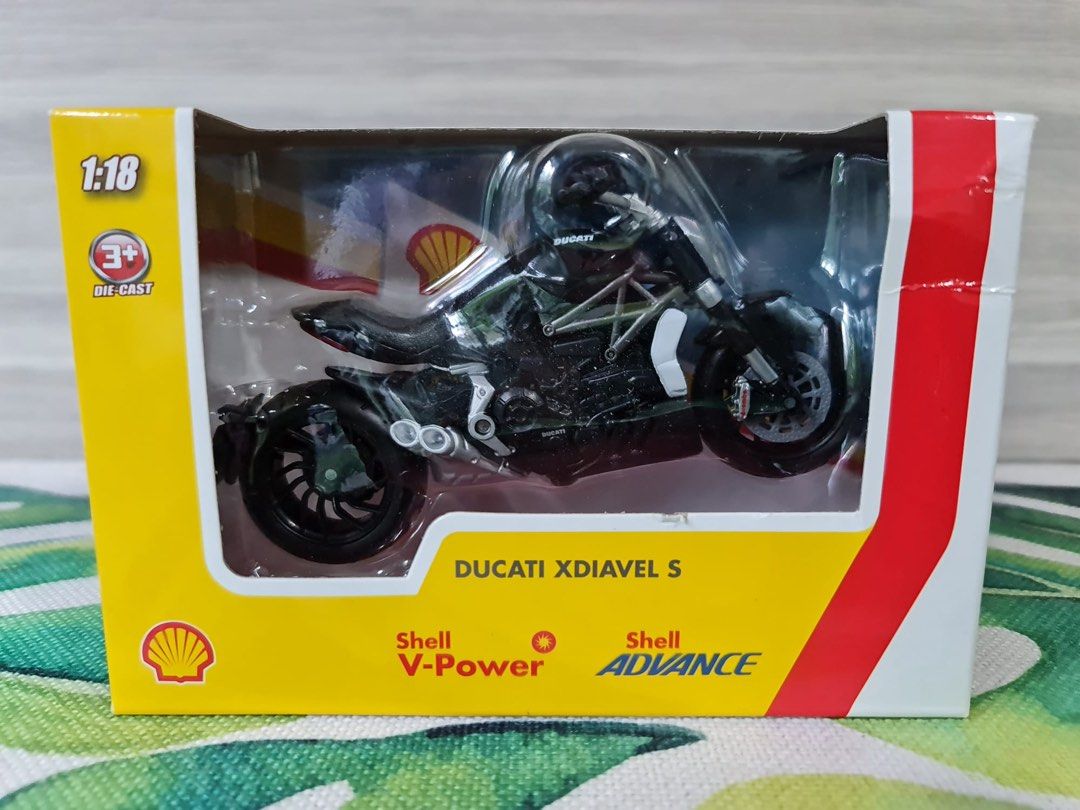 Shell Ducati Motorbike Diecast Scale 1:18, Hobbies & Toys, Memorabilia ...