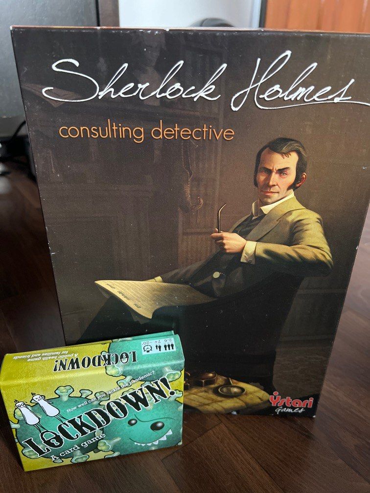 Sherlock Holmes Boardgame, Hobbies & Toys, Toys & Games on Carousell