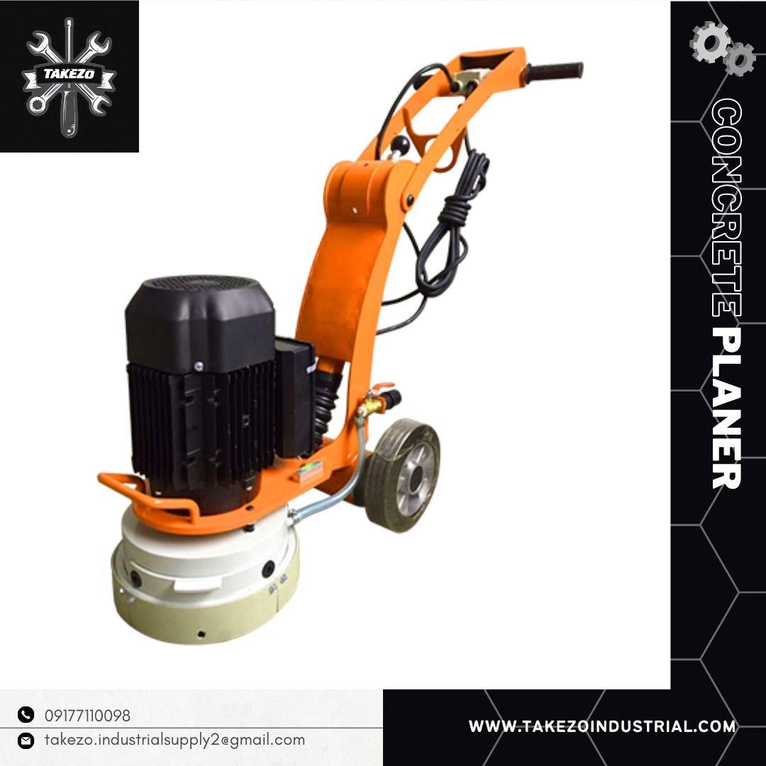 SHINSETSU CONCRETE PLANER, Commercial & Industrial, Construction Tools ...