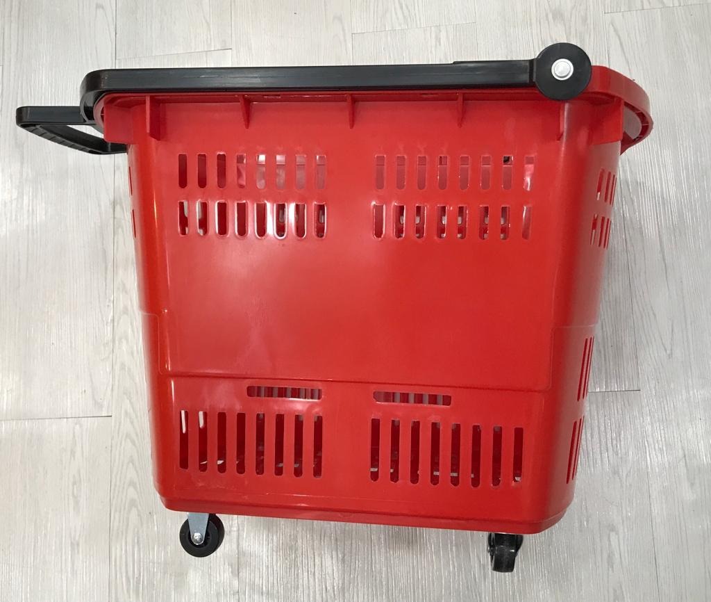 Shopping Basket with Wheels, Furniture & Home Living, Home Improvement ...