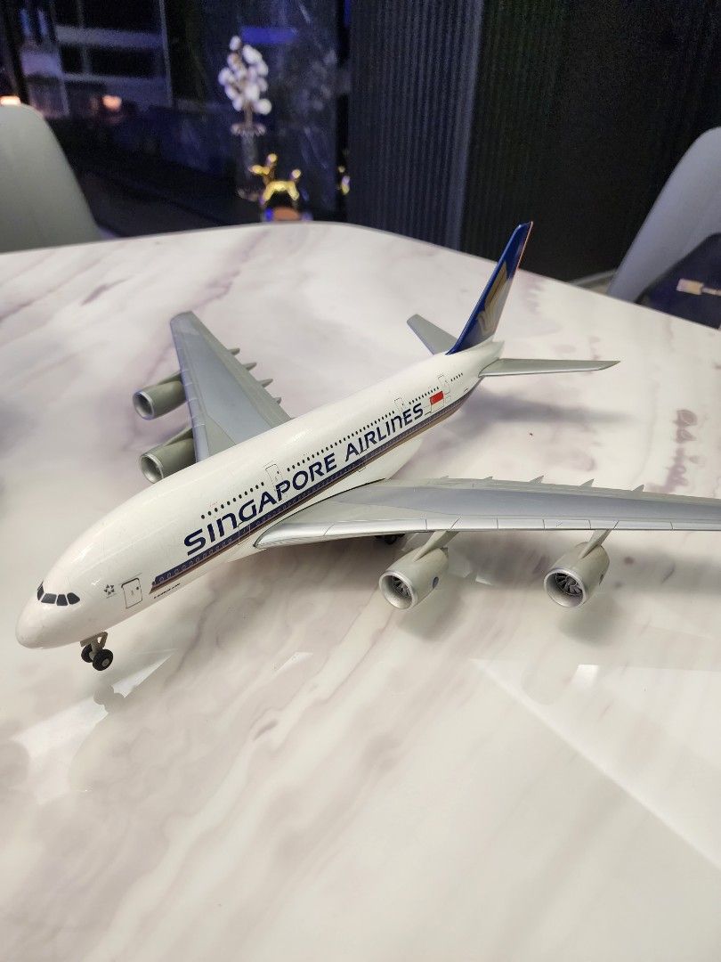SIA A380 model plane, Hobbies & Toys, Toys & Games on Carousell