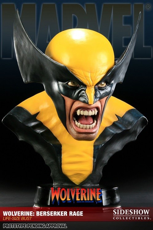 Sideshow wolverine life size bust, Hobbies & Toys, Toys & Games on ...