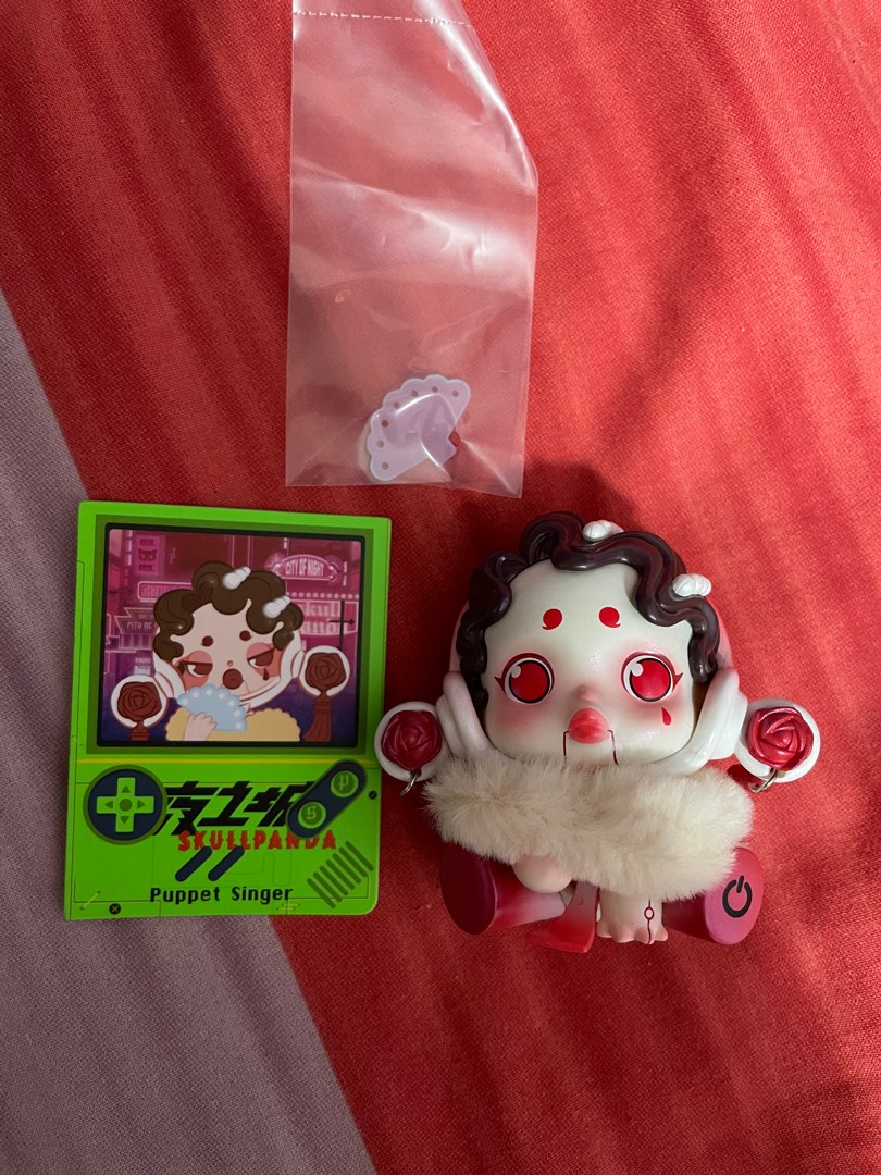 skull panda puppet singer, Hobbies & Toys, Toys & Games on Carousell