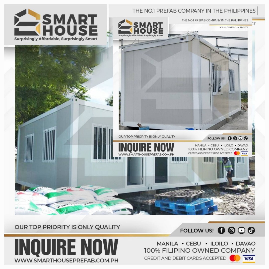 SMARTHOUSE PREFAB CONTAINER VAN HOUSE, Commercial & Industrial ...